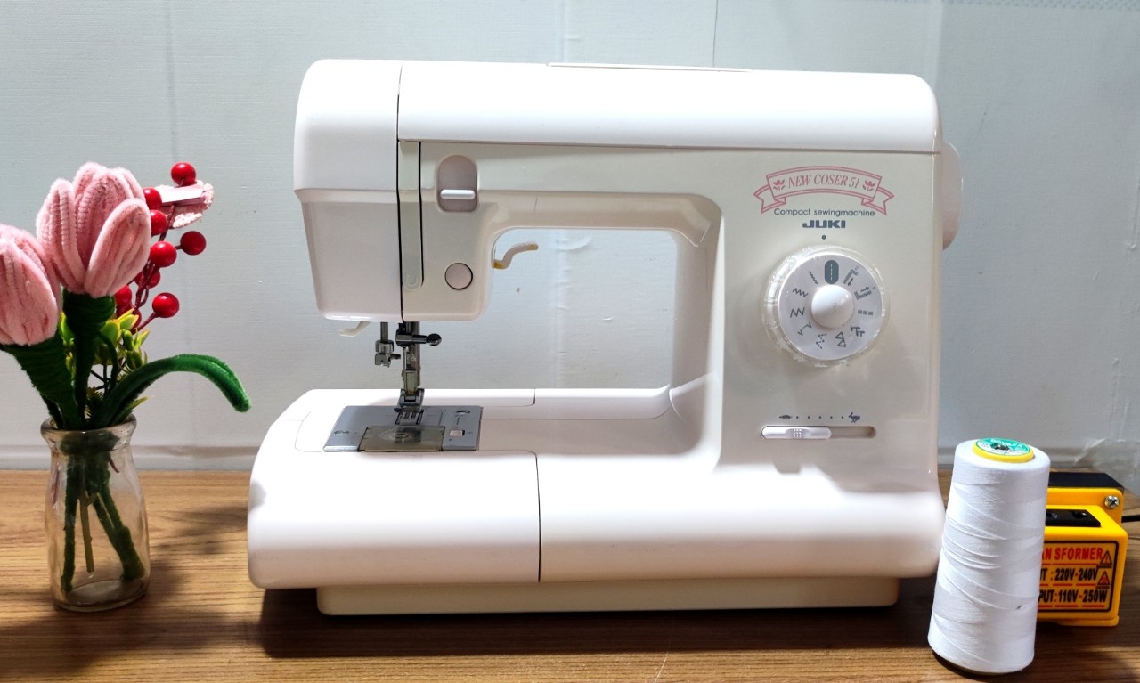 MÁY MAY NHẬT - MÁY MAY GIA ĐÌNH JUKI NEW COSER 51|Máy may Juki |Máy may giá rẻ| Máy May gia đình ...